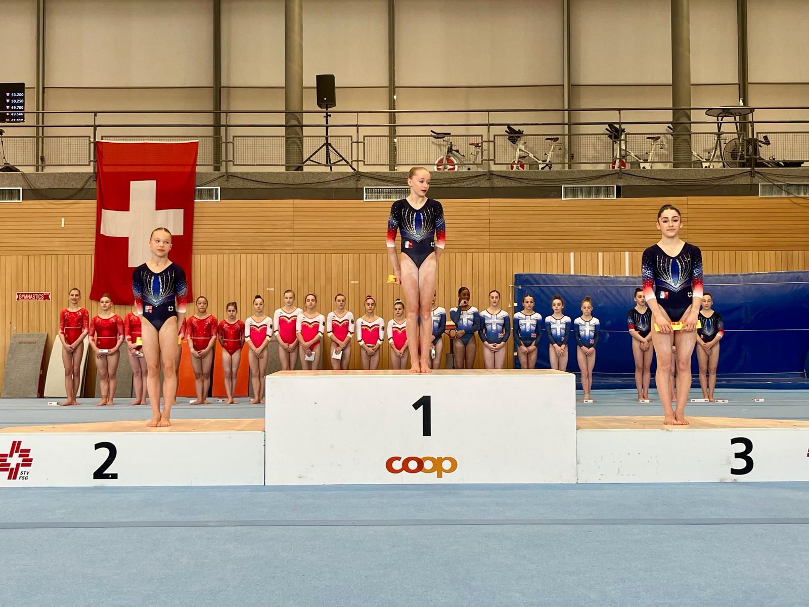 GAF - L'équipe de France remporte le match U15 SUI-FRA-GBR-GER