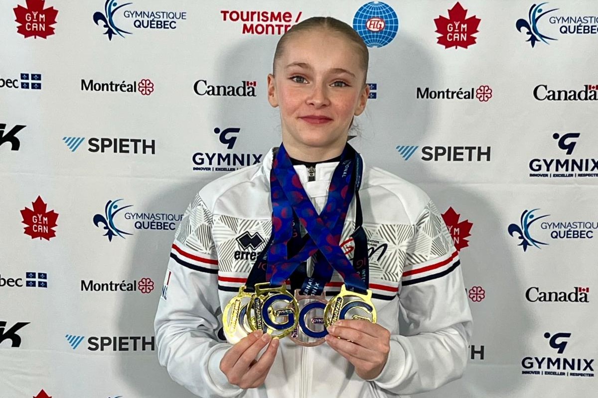 GAF - Les gymnastes françaises brillent à l'International Gymnix à Montréal